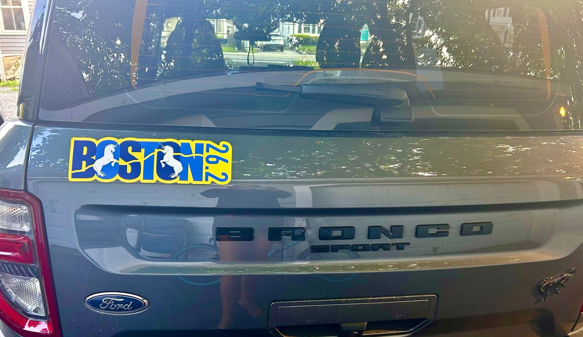 Boston 26.2 XL Bumper Magnet – Race Day Rangers
